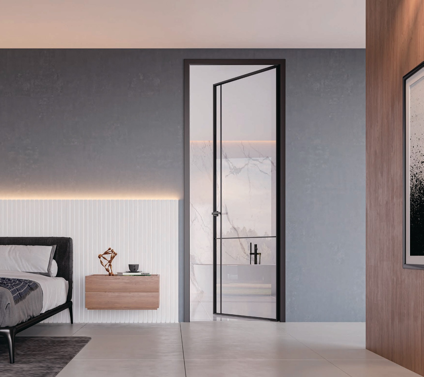 Swinging Aluminum Door-70j | OPPOLIA
